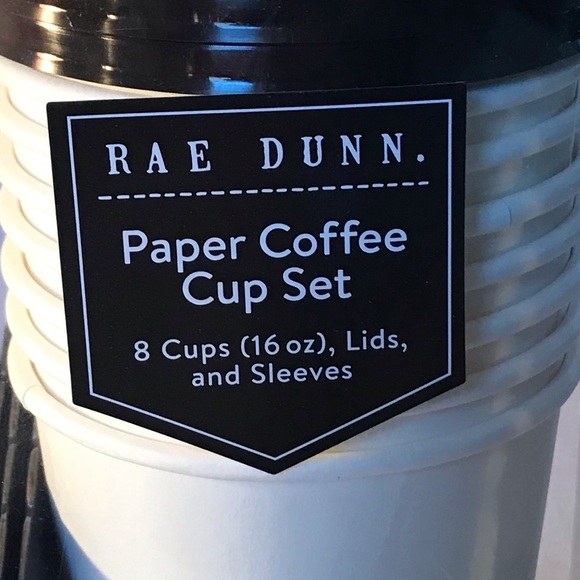 Rae Dunn | Kitchen | Rae Dunn Paper Coffee Cup Set | Poshmark